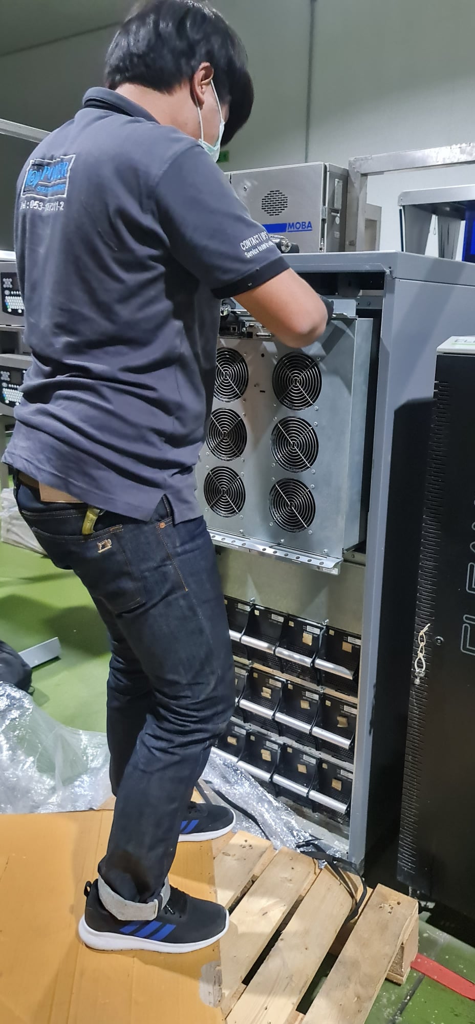 ซ่อมบอร์ด SUVT 30KVA, 3Phase 380/400/415VAC
